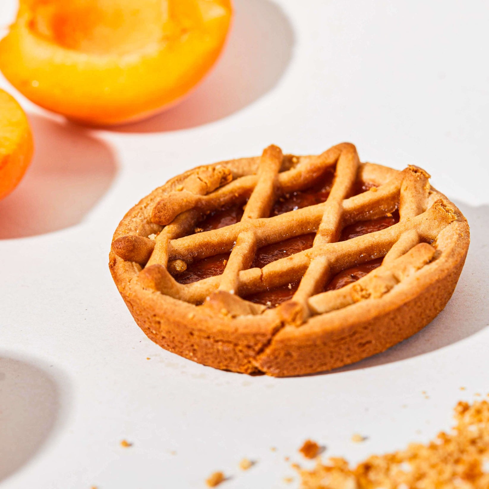 Tarte de alperce sem açúcar